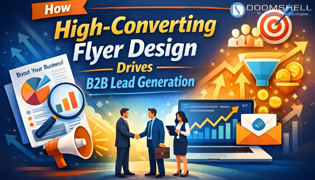 B2B Flyer Design Solutions for Corporate Marketing | Doomshell